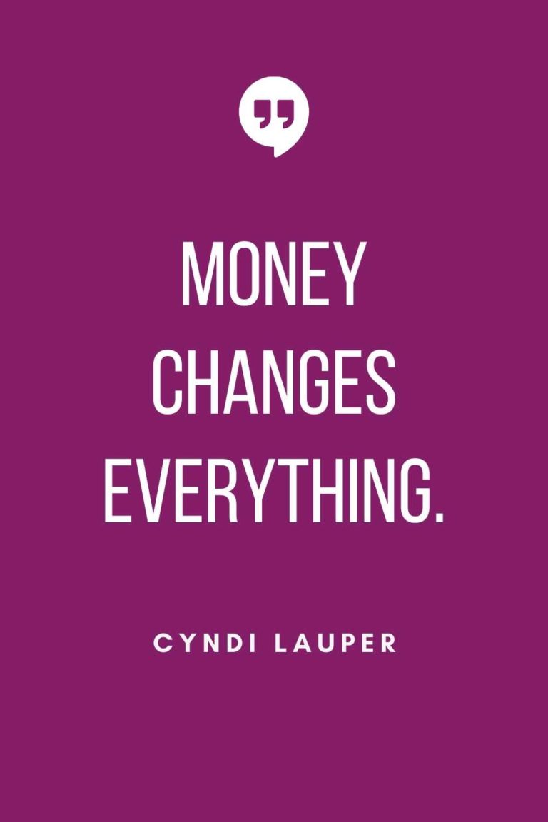 45+ Money is Everything Quotes That'll Make You Think