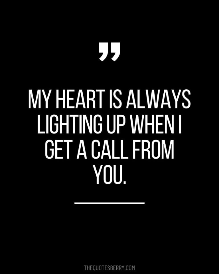 40+ Love Over Phone Call Quotes That Will Melt Your Heart