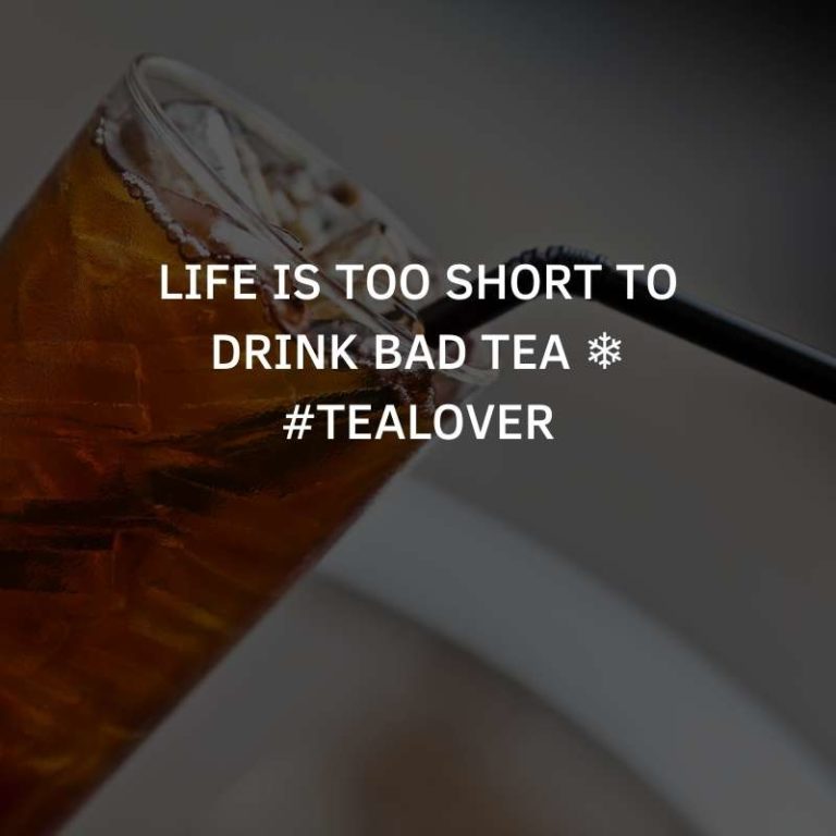 90+ Cool Iced Tea Instagram Captions for Tea Lovers