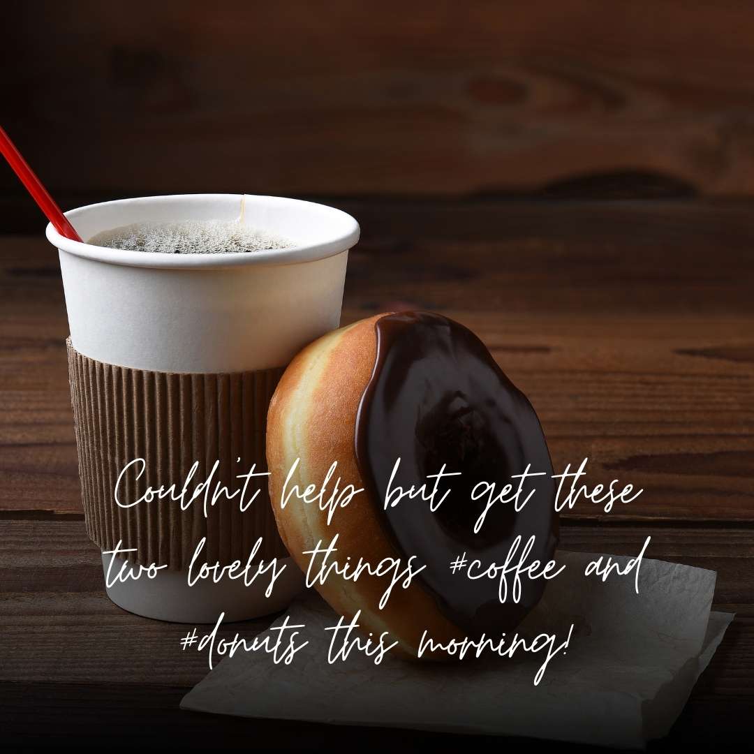 100+ Coffee and Donut Captions for Instagram Photos