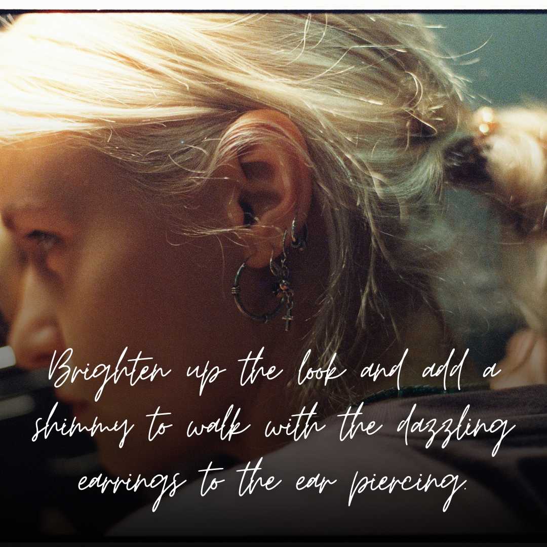 50+ Ear Piercing Instagram Captions That Will Inspire You