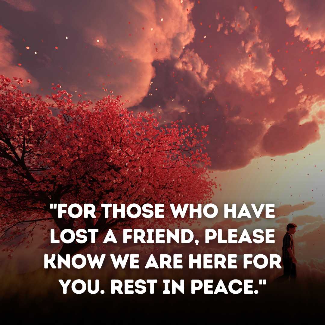 80+ Rest in Peace Quotes for Sudden Death of a Friend