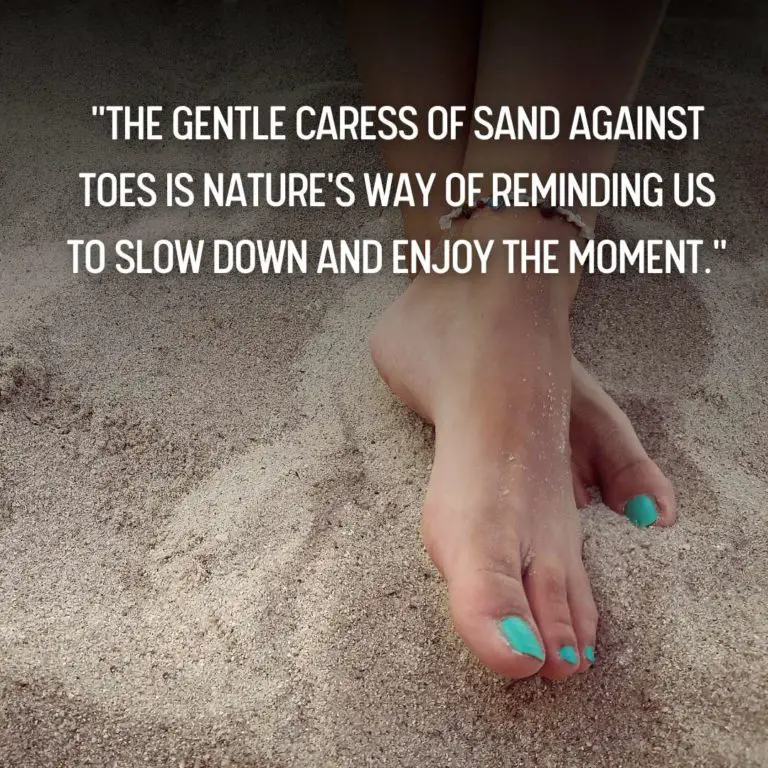 70 Quotes About Toes in the Sand for Beach Lovers