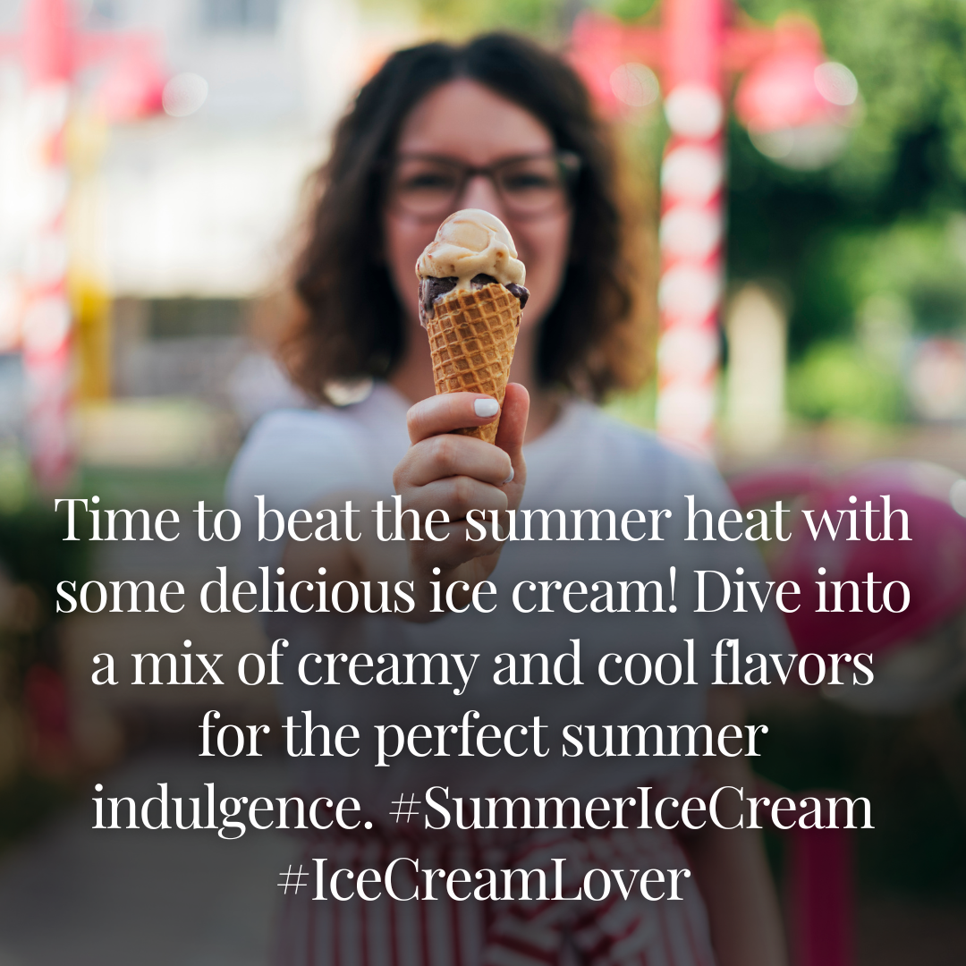 30+ Summer & Ice Cream Quotes and Instagram Captions